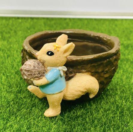 Cute Squirrel Pot Succulent Pot — Plant N Pots